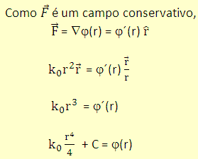 Análise Vetorial: Campo conservativo - II