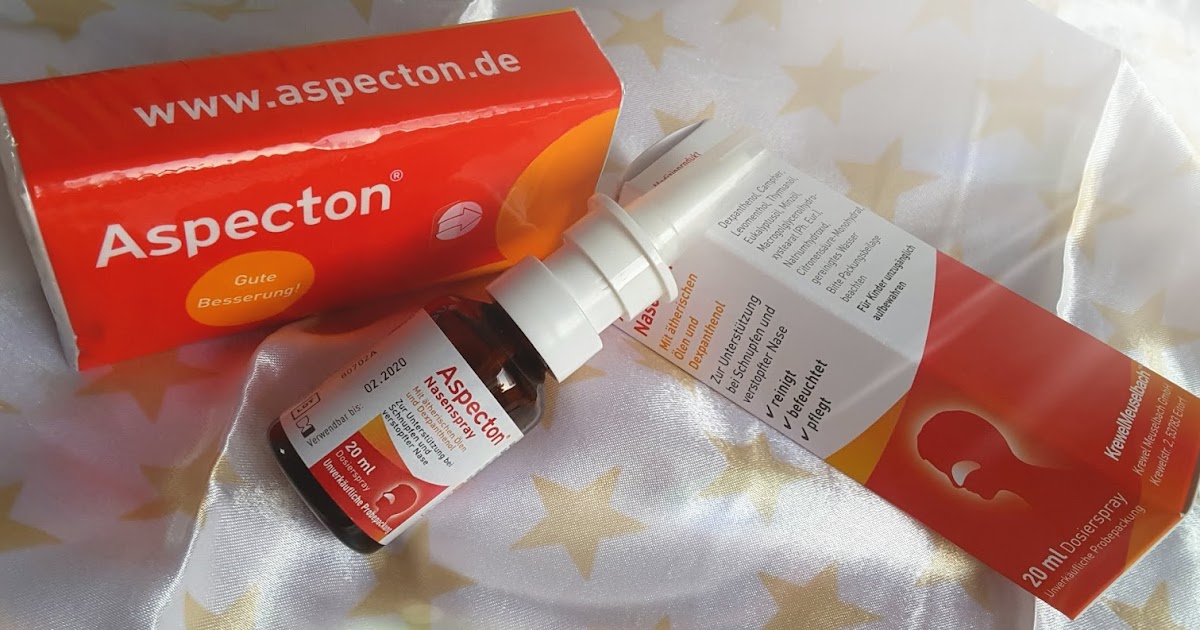 Kuschelfells Produkttester Blog: Aspecton Nasenspray