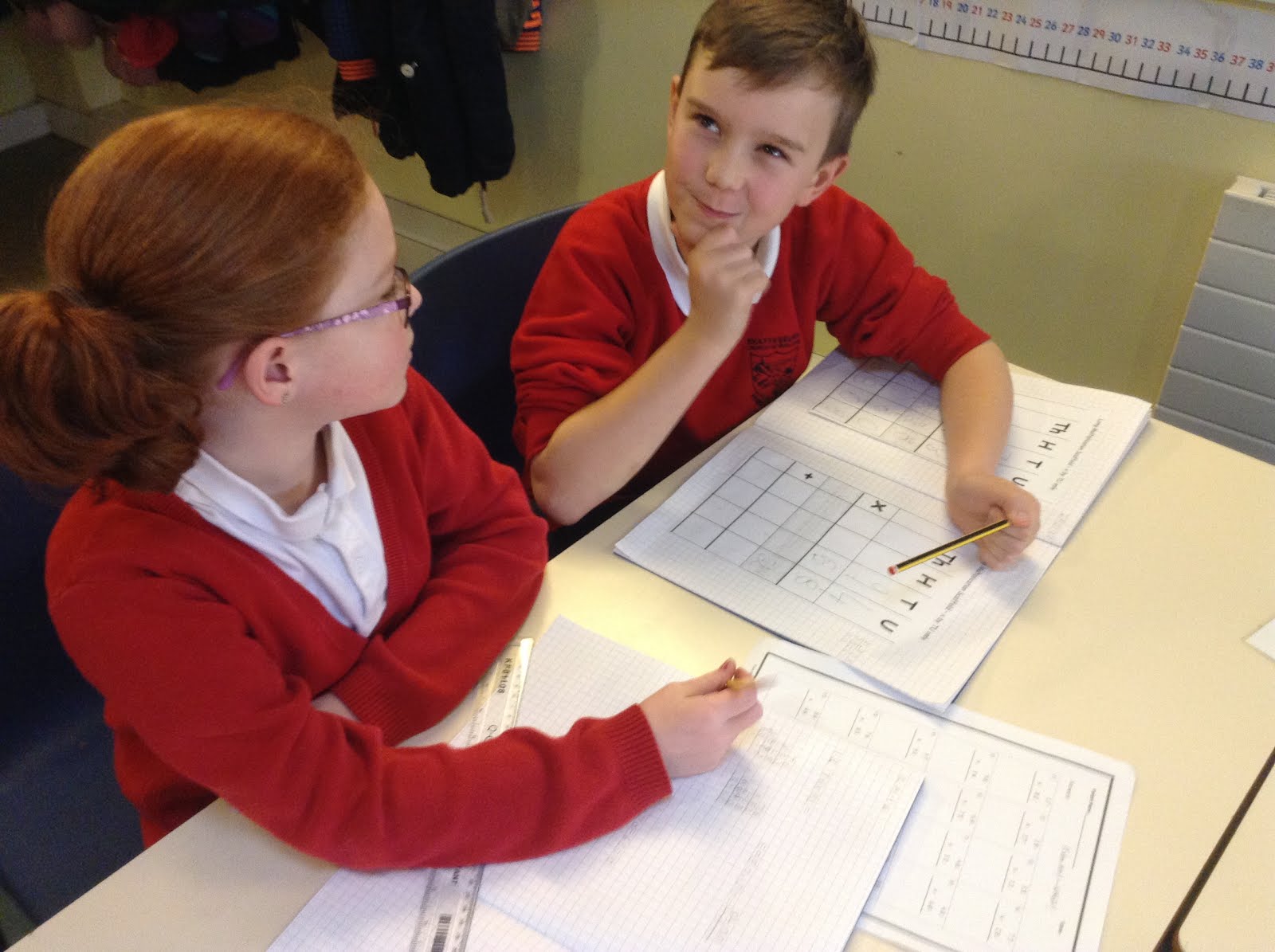 SPS Year 5: Peer tutoring