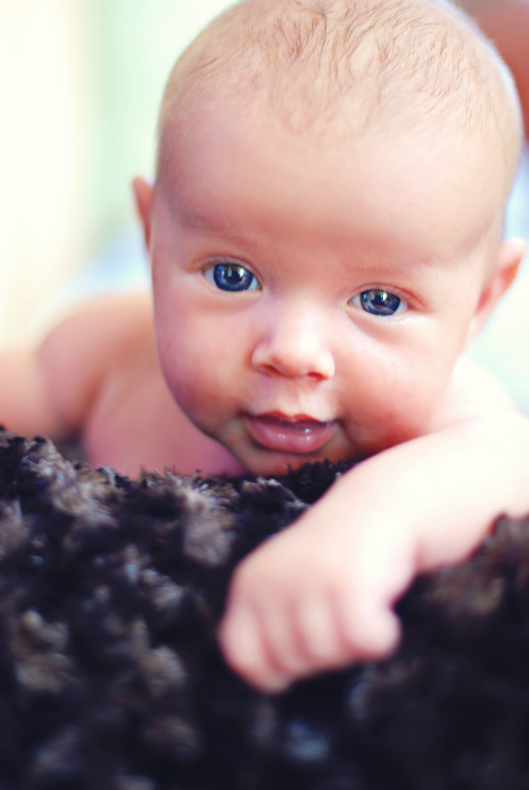 earl family blog: my baby at one month old