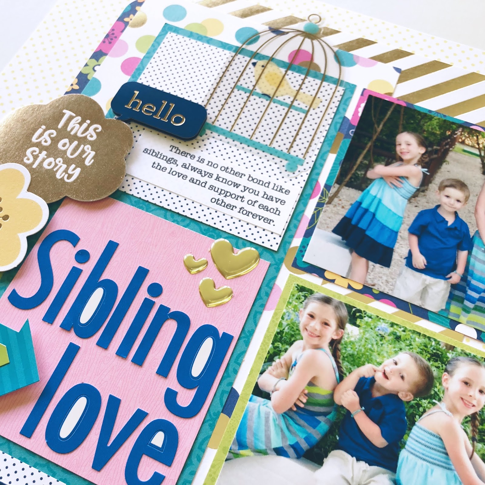Doodlebug Design Inc Blog: Sibling Love Layout & Sketch | with Virginia