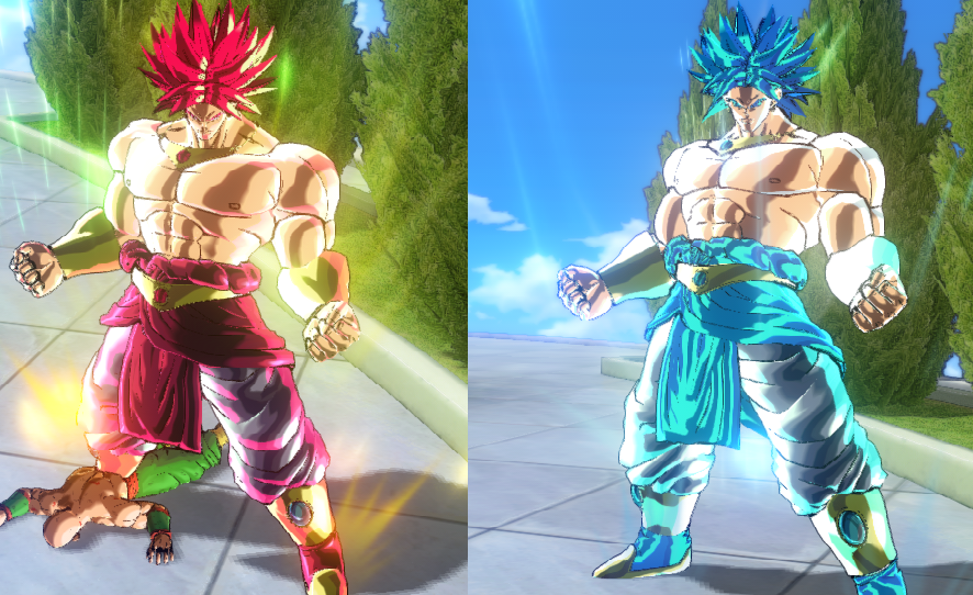 BROLY SSG TRANSFORMABLE TO SSGSS