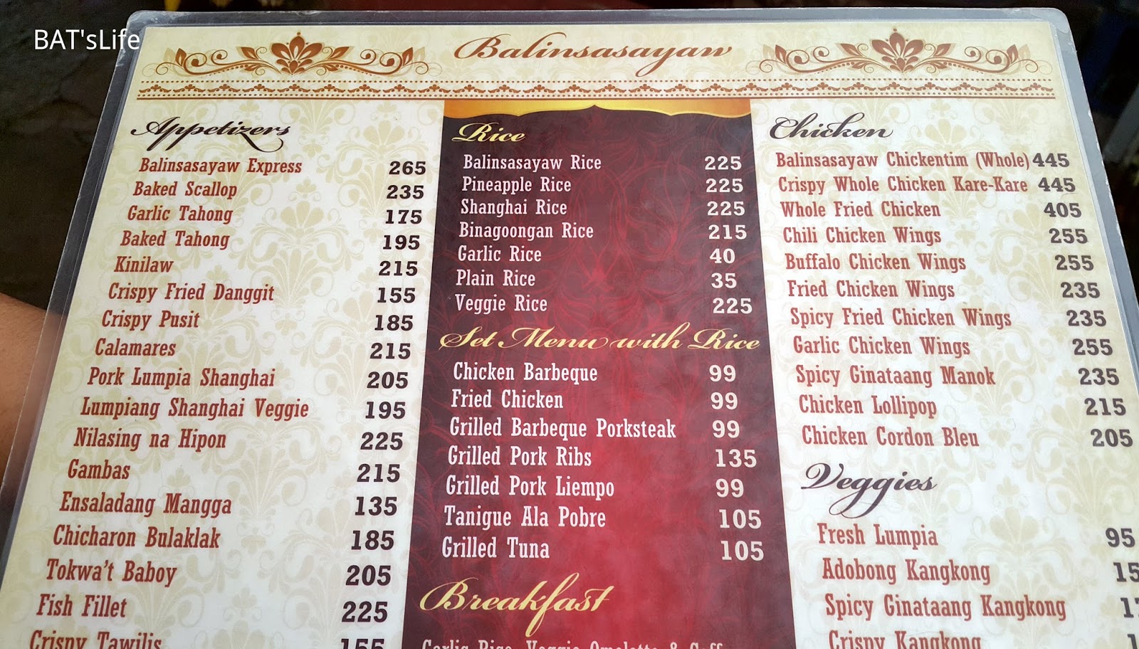 BAT'sLife: Balinsasayaw Restaurant (Silang, Cavite)