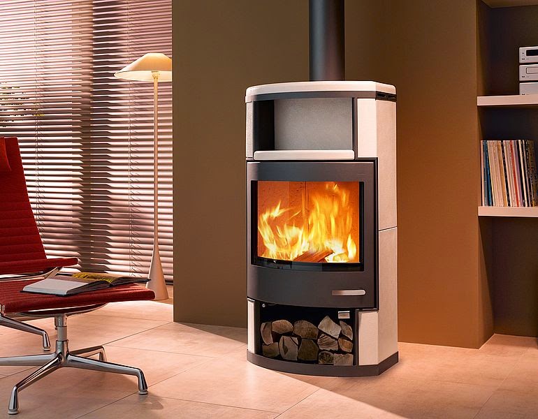 Moda na kominki wolnostojące: Kominki wolnostojące z systemem RLU