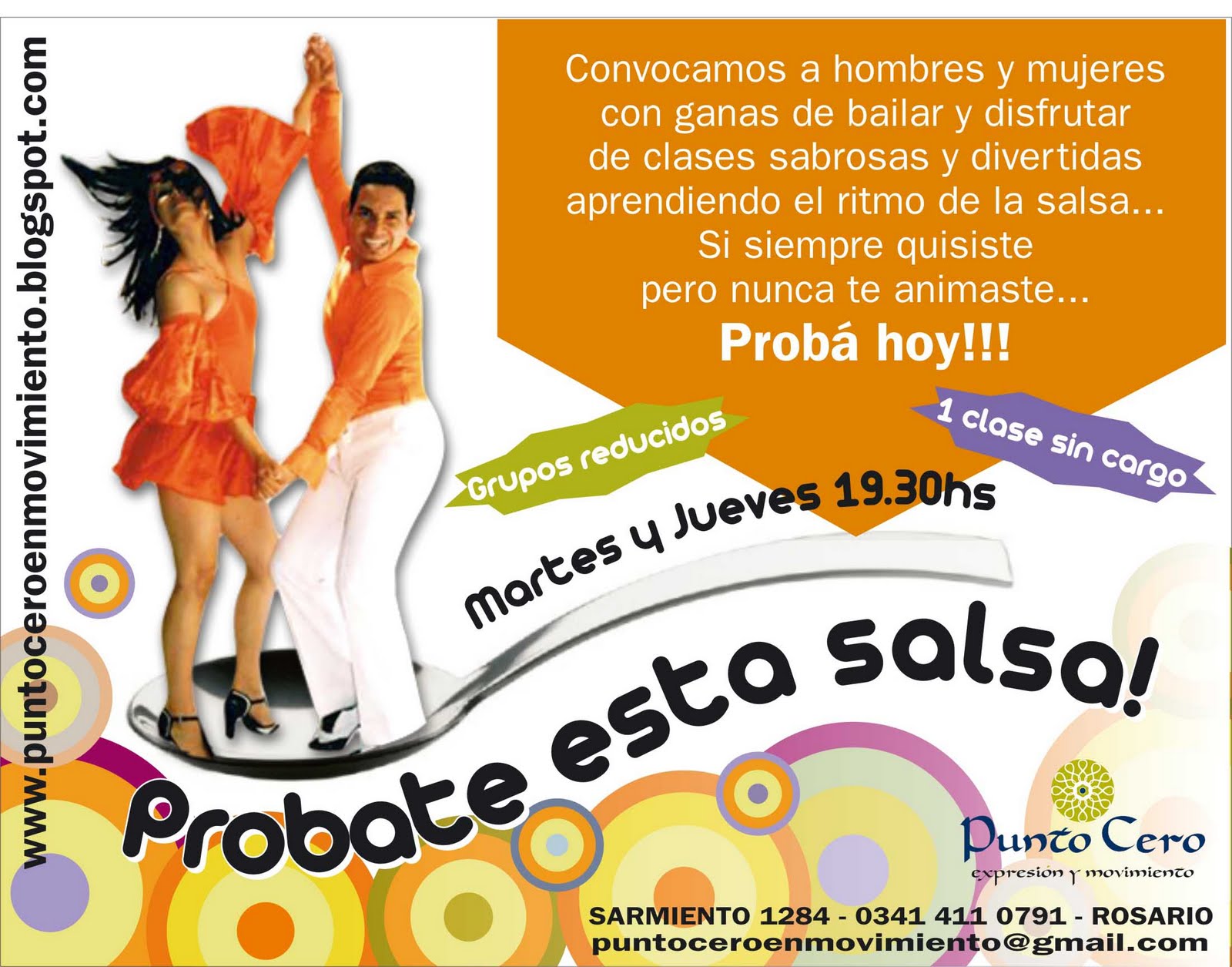 Punto Cero: CLASES DE SALSA