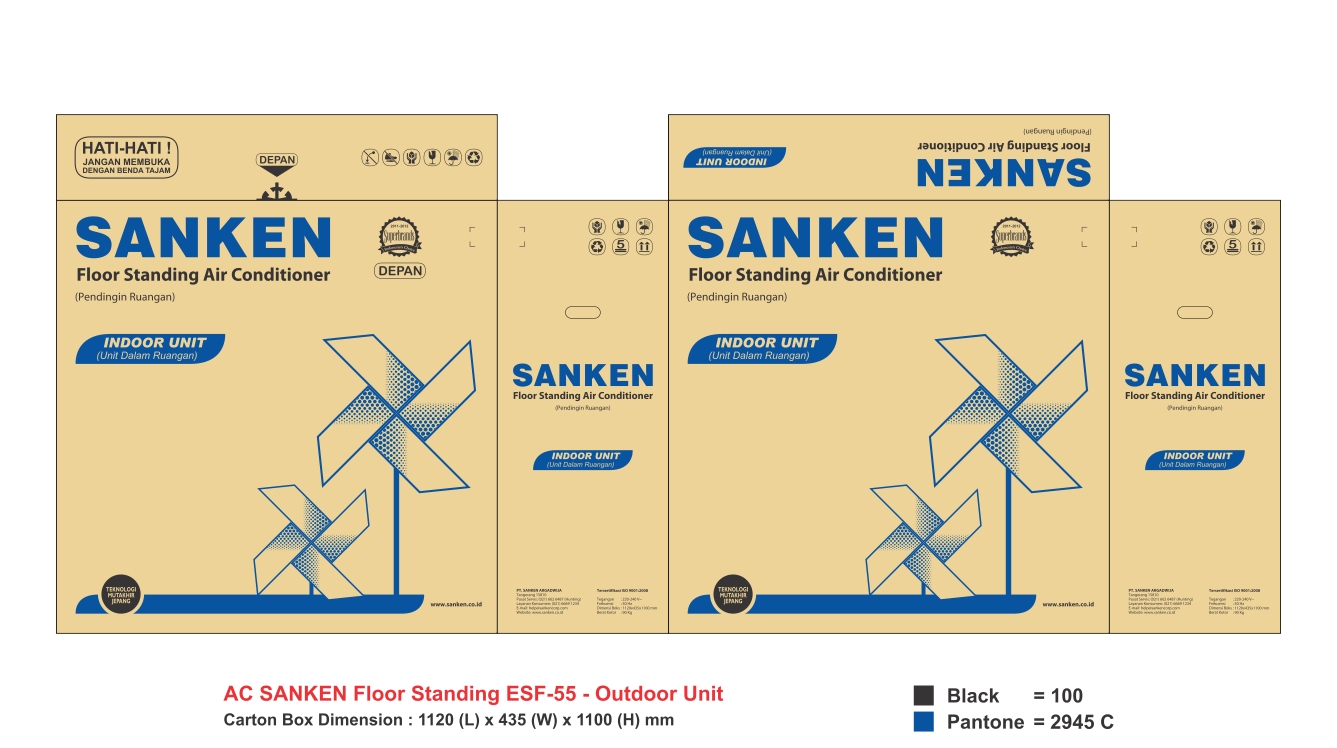 Air Conditioner Packaging | PichoGrafis