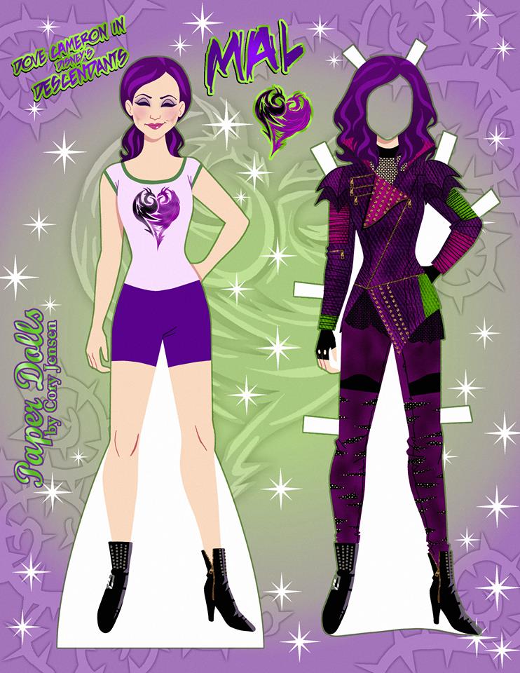 Bibi Leitura : Paper Doll - Descendentes MAL