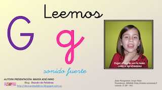 Desván de Palabras: LETRA G (sonido fuerte)