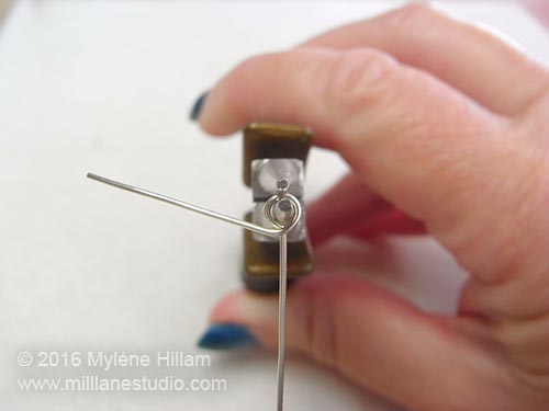 Jewellery Know How - How to Make a Wrapped Loop | Mill Lane Studio