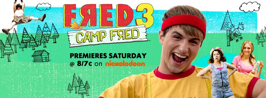 Mundo Fanmania: "Fred 3: Camp Fred" banner con Lucas Cruikshank