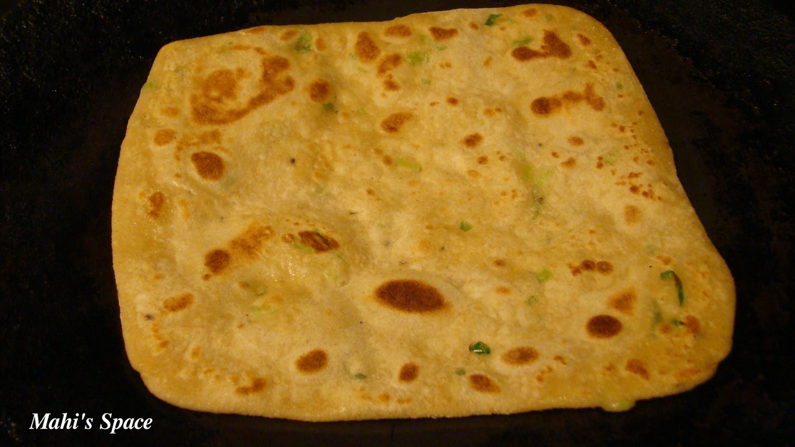 Spring Onion Paratha ~ Mahi's Kitchen