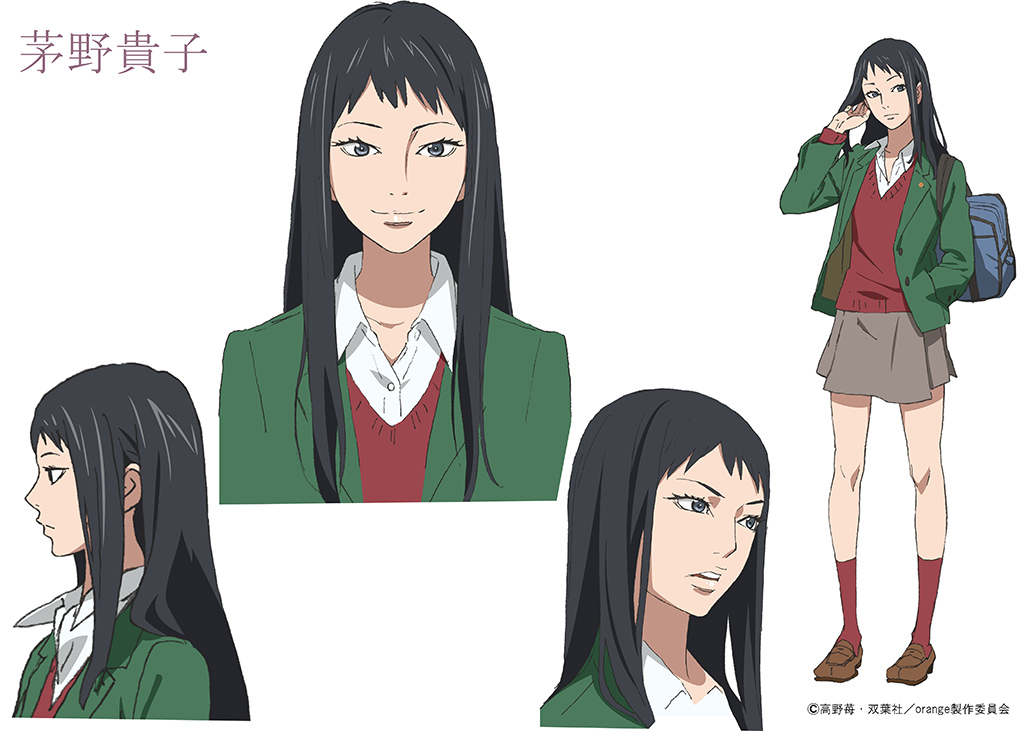 Revelados diseños de personajes del Anime Orange | Studio Otaku