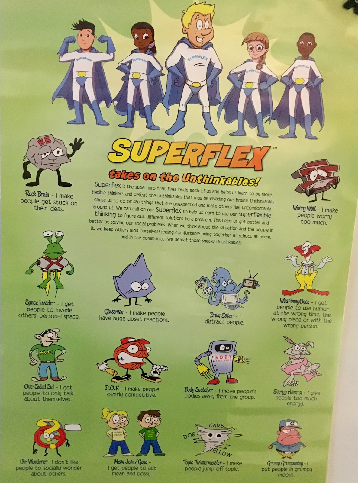 Wallace's World of Primary: Superflex and Social Thinking