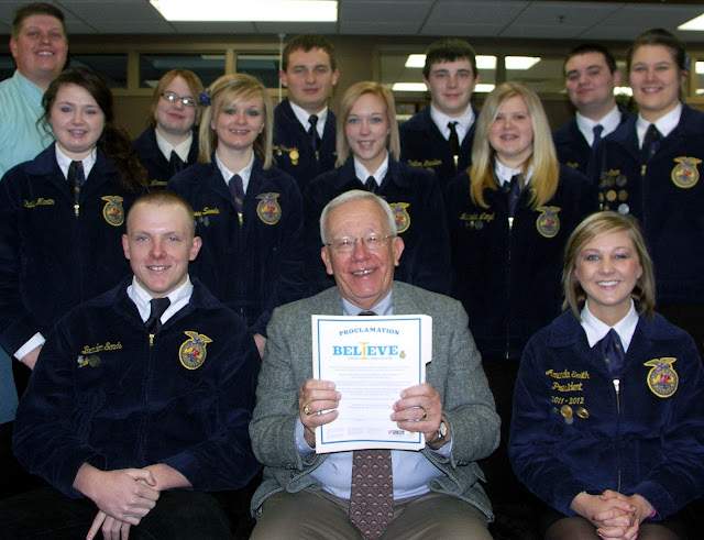 City of Rolla, Missouri: Mayor Jenks proclaims National FFA Week in Rolla