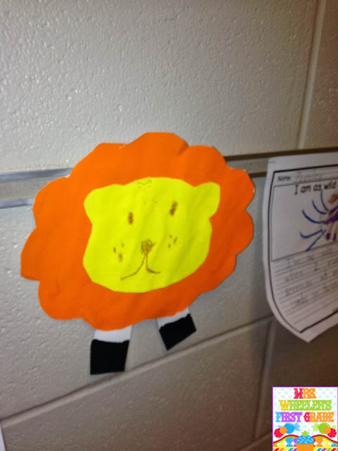 Mrs. Wheeler's First Grade Tidbits: March Comes In LIKE A LION!