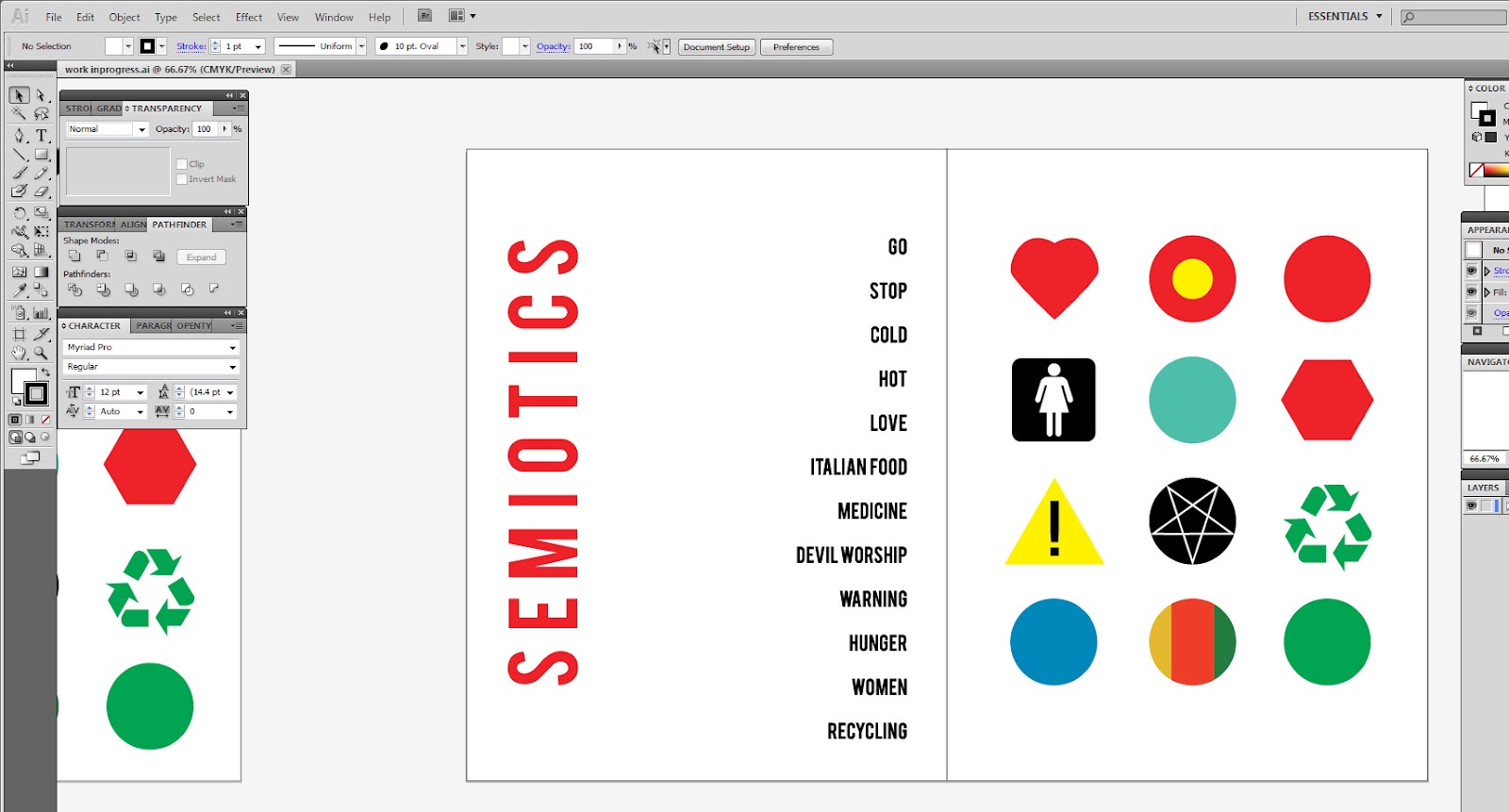 DESIGN CONTEXT: THEORY INTO PRACTICE// Semiotics Pt.2