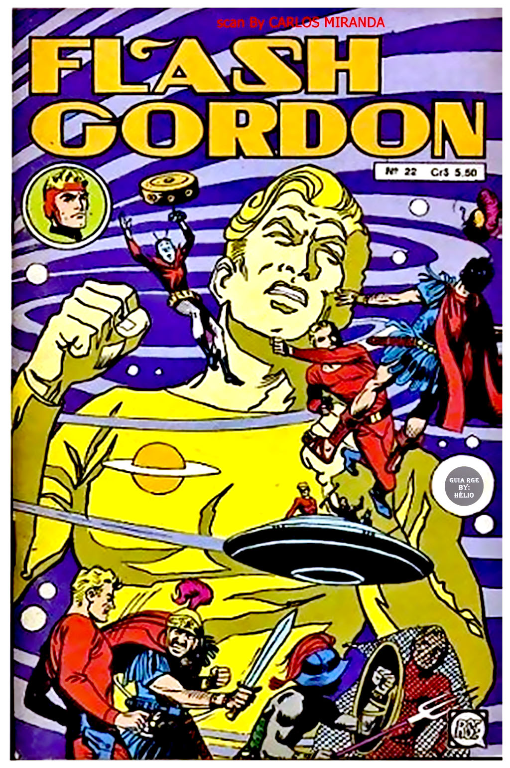 Gibis Clássicos: Flash Gordon 2ª Série - n° 22 - RGE