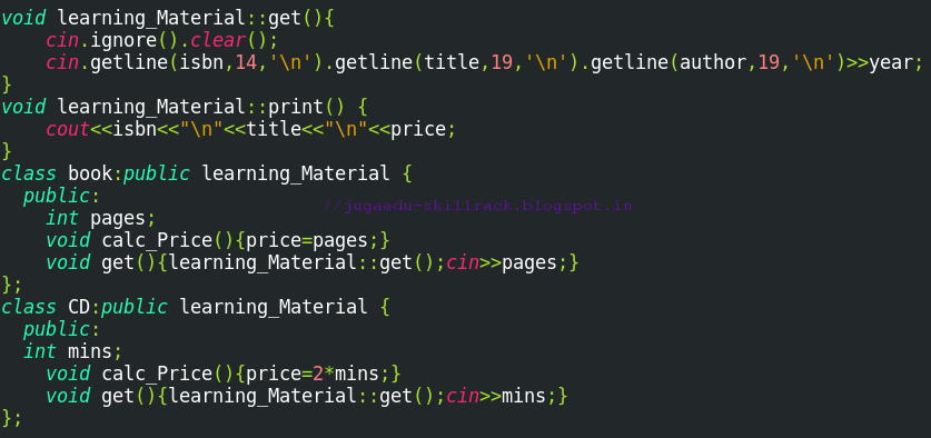 JugaaduSkillrack: Inlab 7 - CSE1002