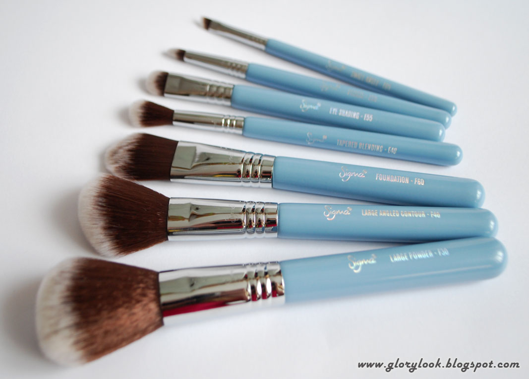 GLORYlook: Mrs.Bunny - обзор тревел-набора кистей от Sigma
