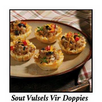 In en om die huis: Sout Doppies en Vulsels