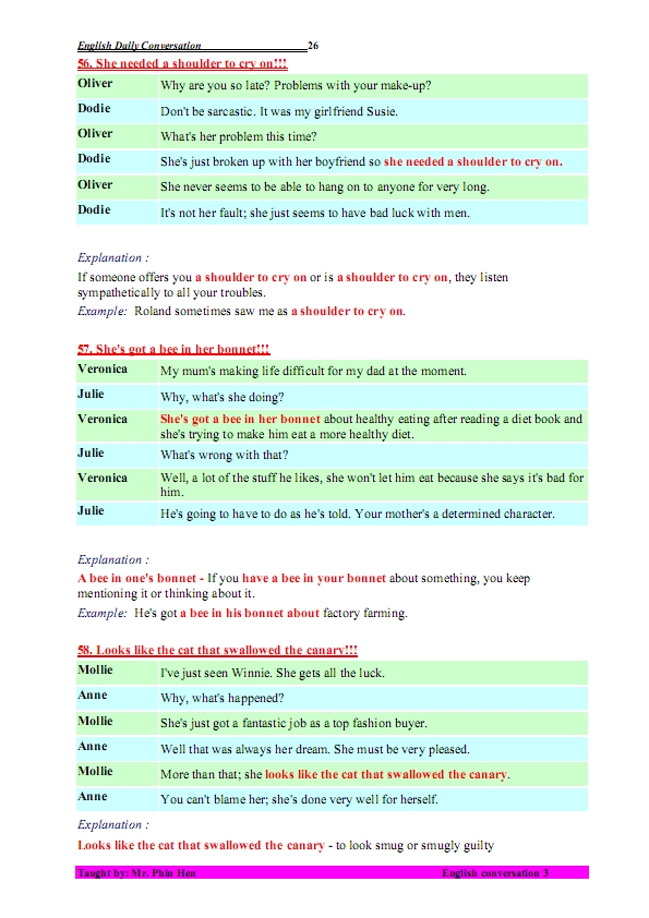 Unlimited Thinking: English Conversation3 សន្ទនាភាសាអង់គ្លេសទី៣. ៣០ទំព័រ