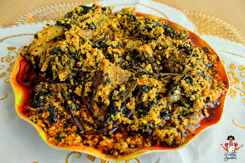 Egusi soup recipe with Bitter leaf - We Eat African (WEA)