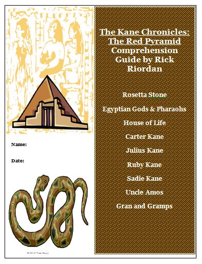 Teacher 2 Teacher: Book Look: The Red Pyramid By Rick Riordan