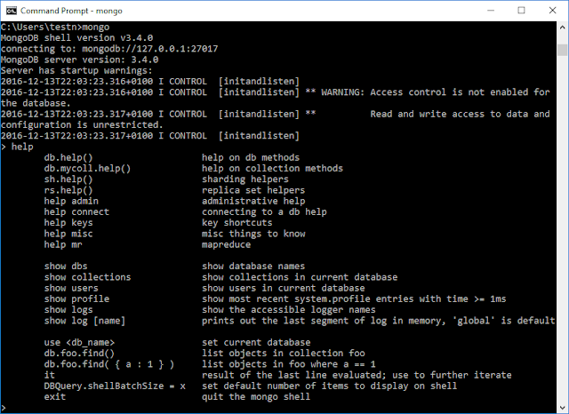 Daily MongoDB Blog: MongoDB Shell