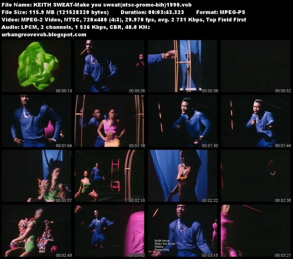 Urban Groove Vob Collection: Keith Sweat - Make You Sweat (1990)