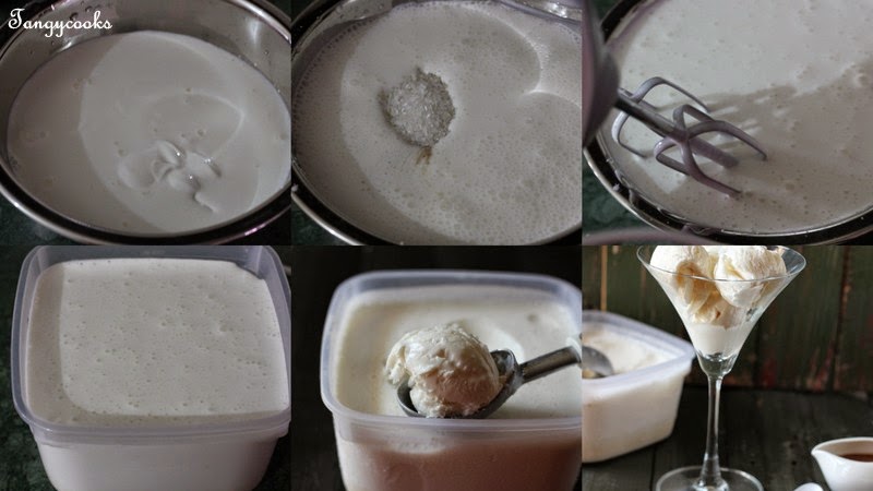 CONCOCTIONS OF A COOKAHOLIC !!!: Vanilla Ice Cream- Homemade/Eggless ...
