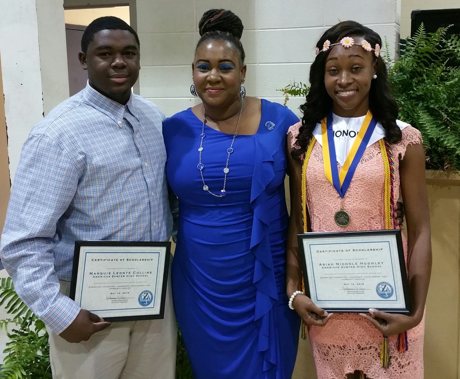 THE PEACH BUZZ: Omicron Alpha Zeta Scholarship Recipients