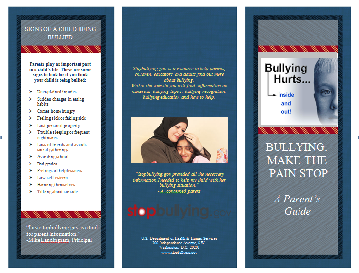 Bullying: Bullying Brochure
