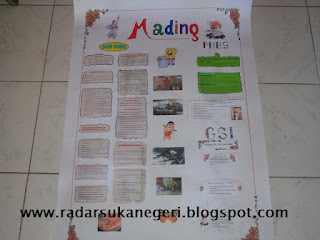 RADAR SUKANEGERI: Mading Desa Siaga Sukaraja Cempaka Oku Timur ...