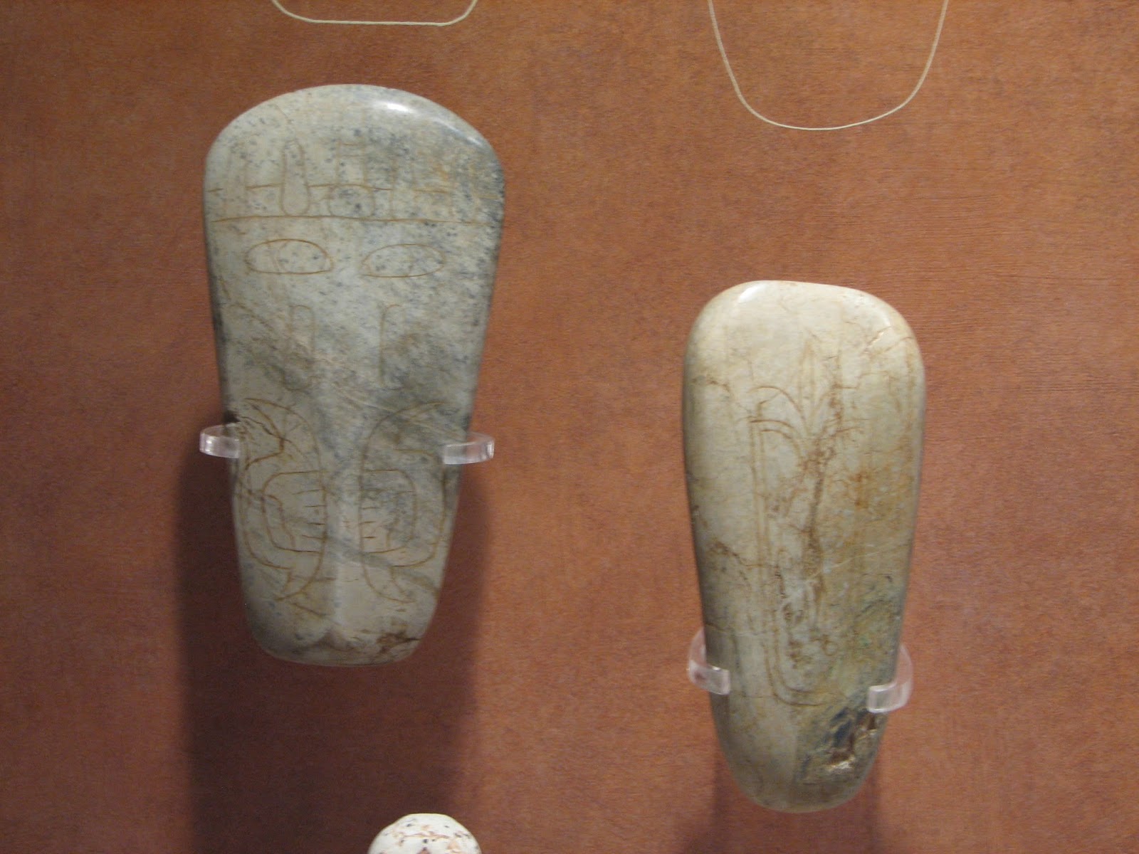 No Dinosaurs! : Photographs of Olmec sculptures, large and small