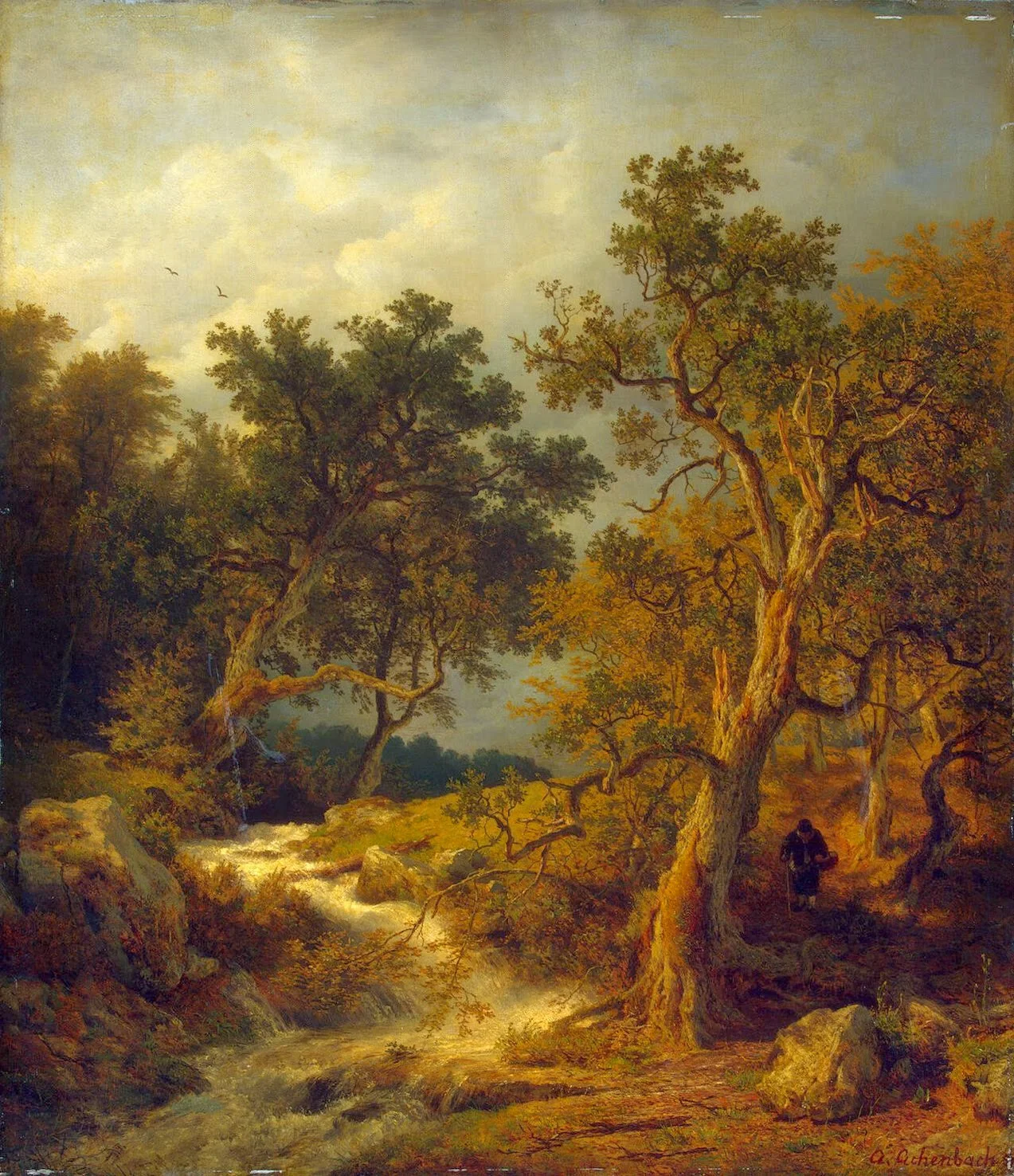 Andreas Achenbach ~ The Dusseldorf School of painting | Tutt'Art ...