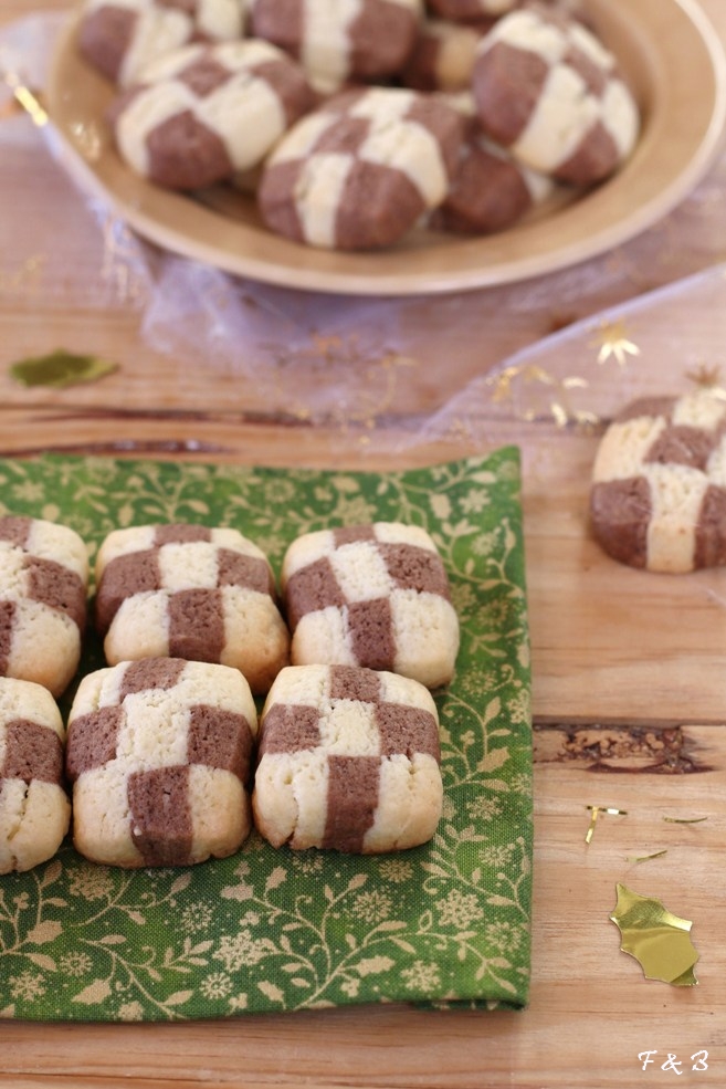 Biscuits damiers