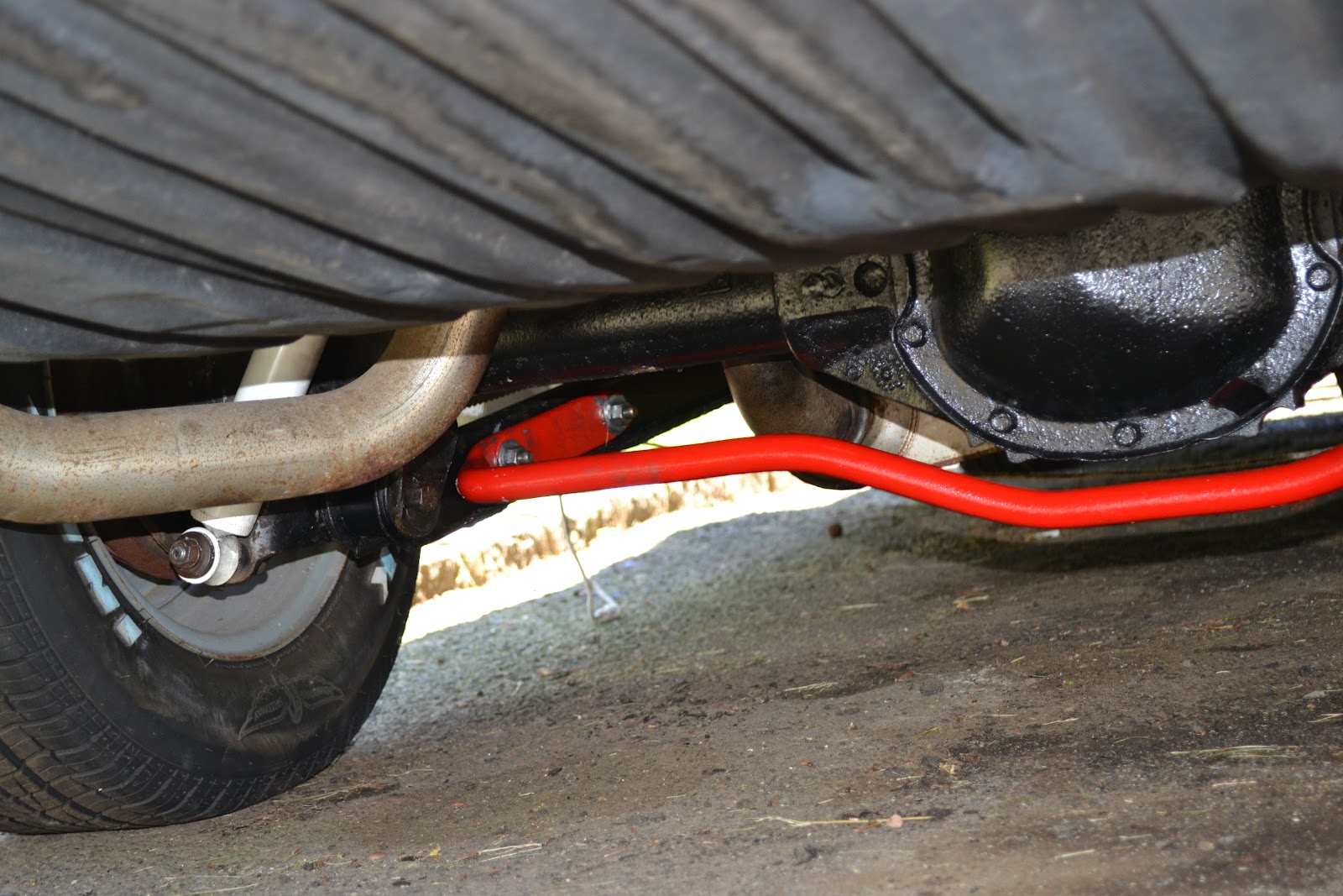 Steve's 1966 GTO Restoration: Rear Suspension Upgrade