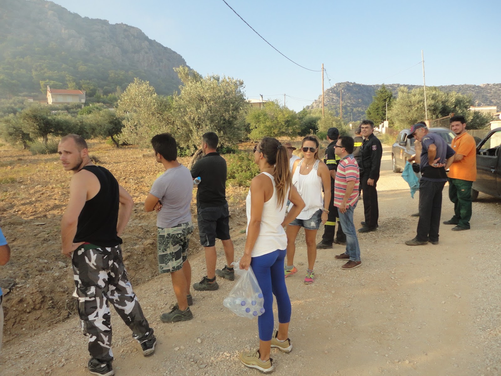 Ιχνηλάτες Ερμιονίδας : Παρών στην κατάσβεση της μεγάλης πυρκαγιάς στους ...