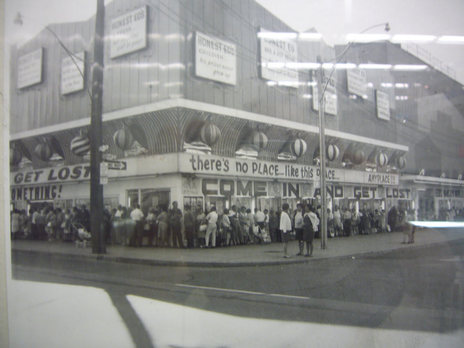 lost toronto: Honest Ed's and Markham Street/Then