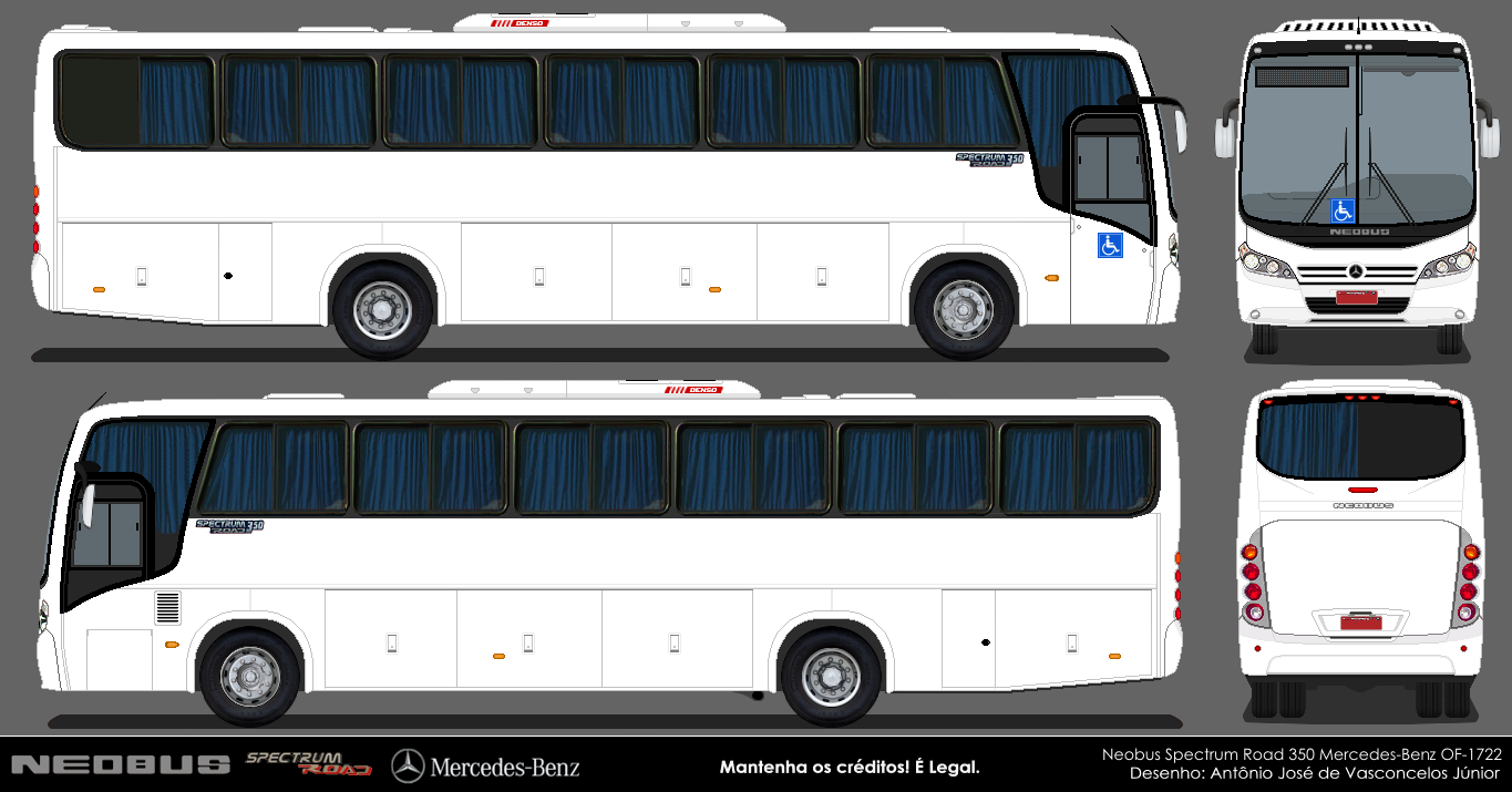 Central Bus: Neobus Spectrum Road 350 MB OF-1722