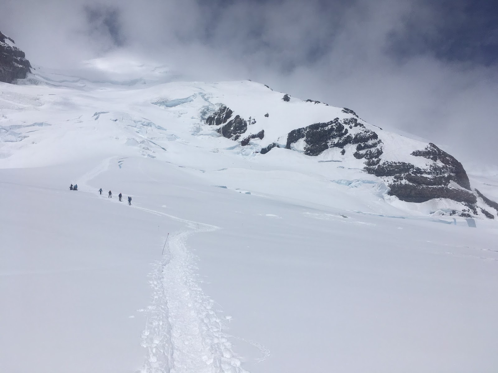 Mount Rainier Climbing: Disappointment Cleaver Conditions