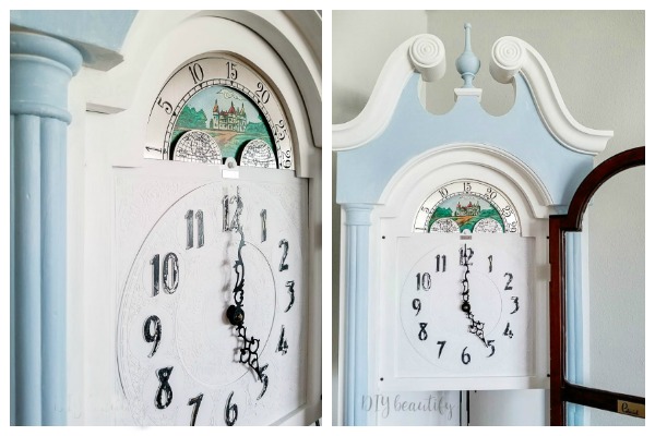 Grandfather Clock Makeover - DIY Beautify - Creating Beauty at Home