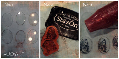 ArtJoyStuff: Reverse Painting On Glass, A Simple How-To