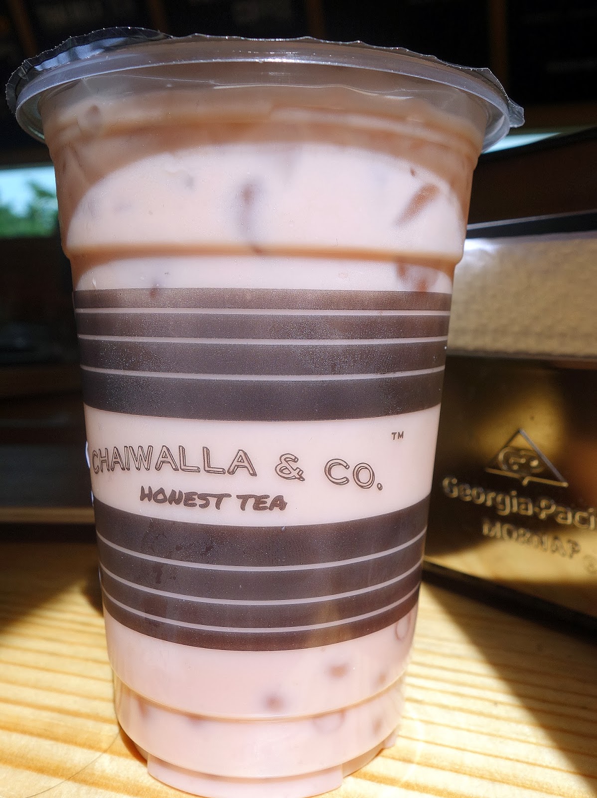 Saffron-&-rose-flavored milk tea with yogurt pops & zero added sugar ...