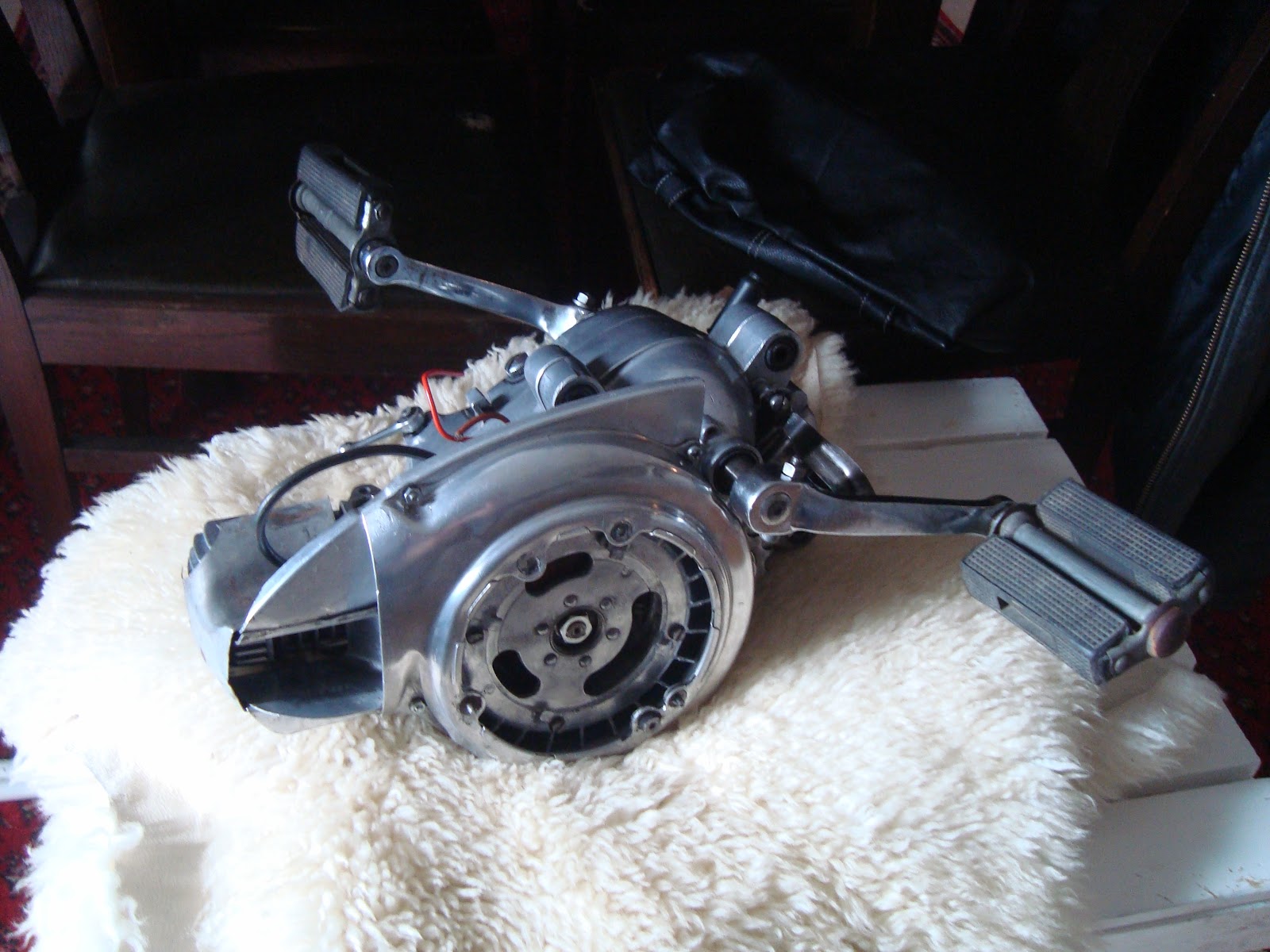 Puch Sweden: MS50-motorn klar - bortbytt