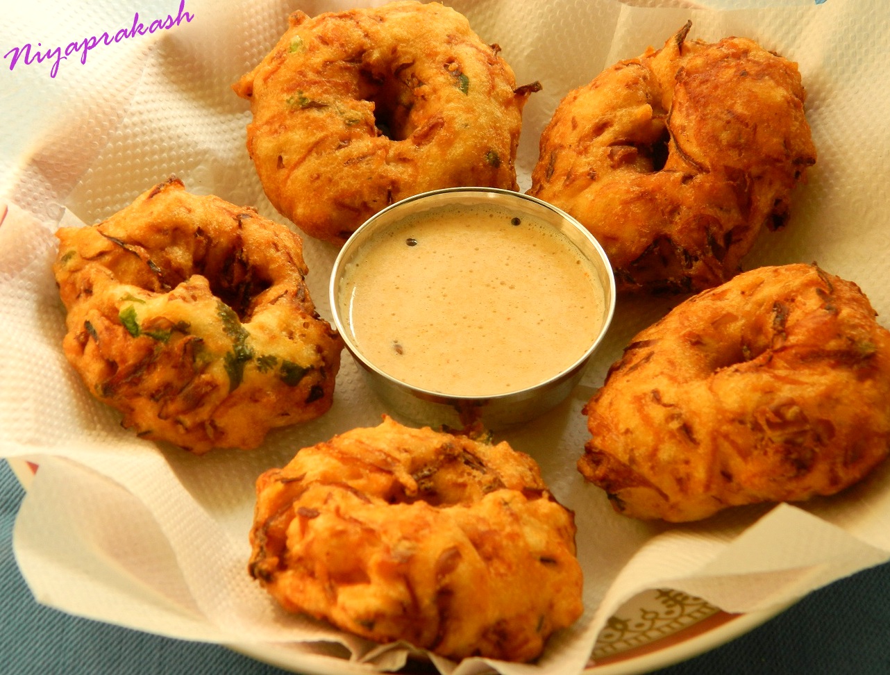 Niya's World: Mixed Vegetable Vada