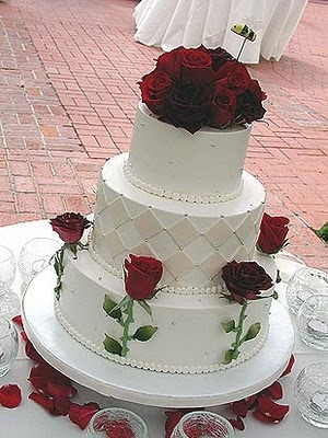 Pasteles de boda otoño 2011 rojos | Bodas