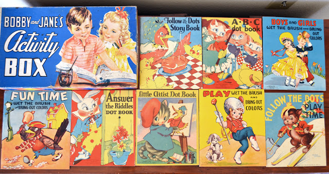The Copycat Collector: COLLECTION #230: Vintage Boxed Activity Books
