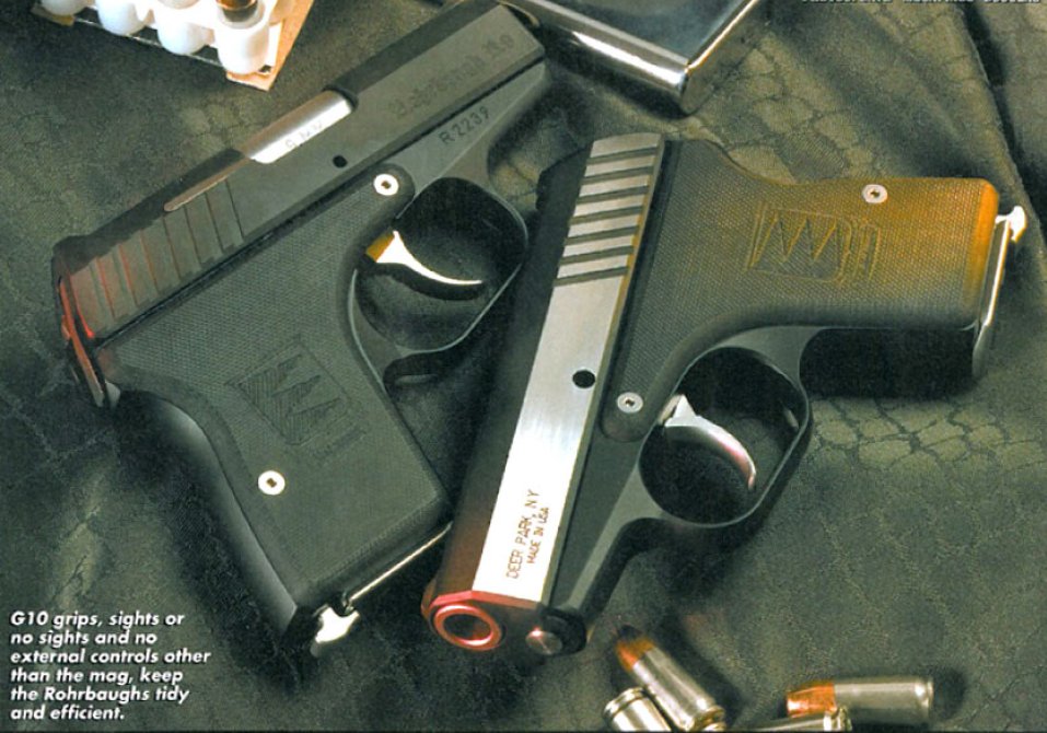 the man cave: the Rohrbaugh R9 9mm Pistol