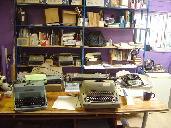 They’re everywhere!/ /THE TYPEWRITER REVOLUTION